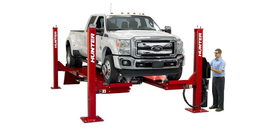 Hunter L451, 18,000 Pound Open Front Alignment Lift - Northwest ...
